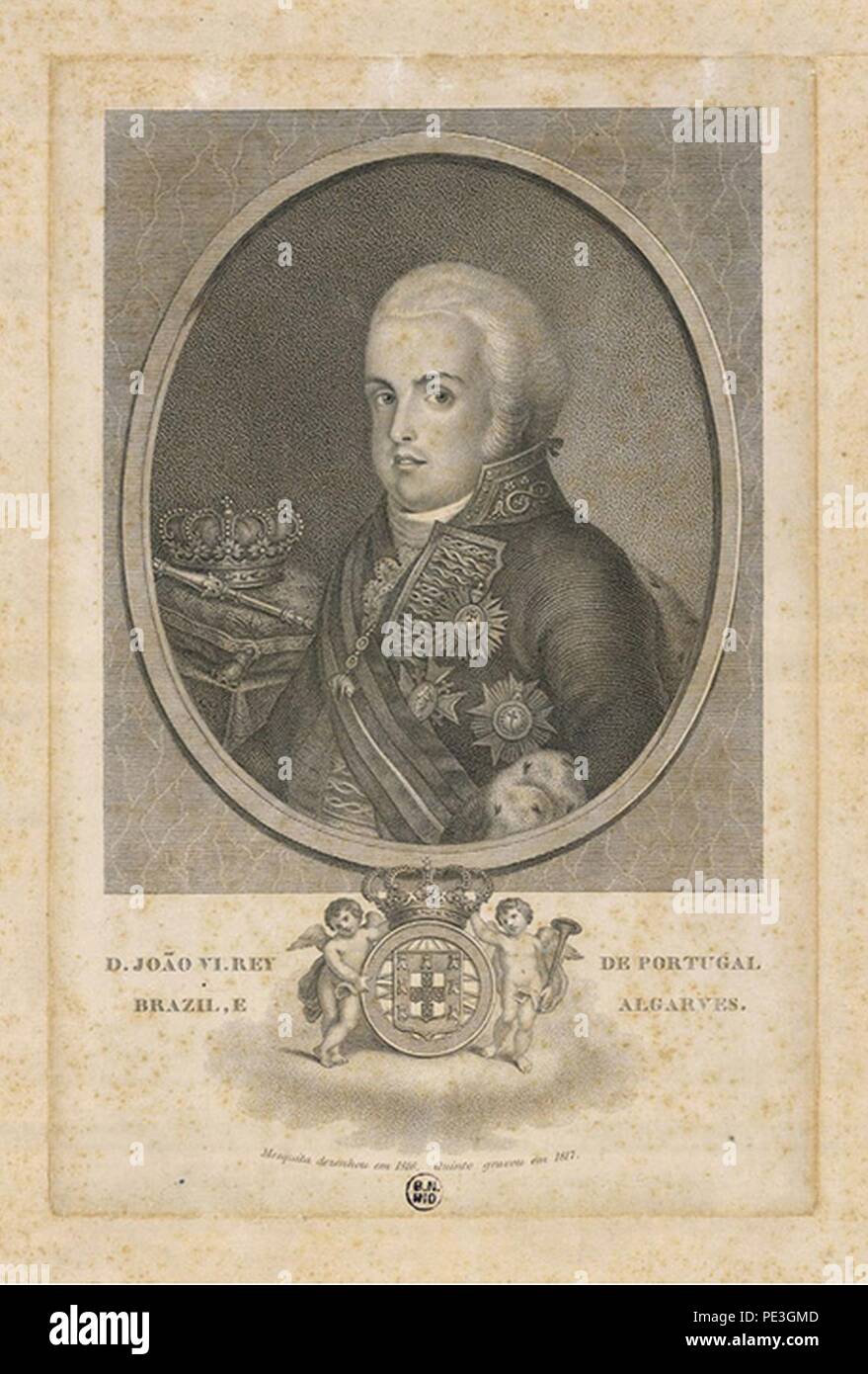 Antonio jose quinto - dom joão vi Stock Photo - Alamy