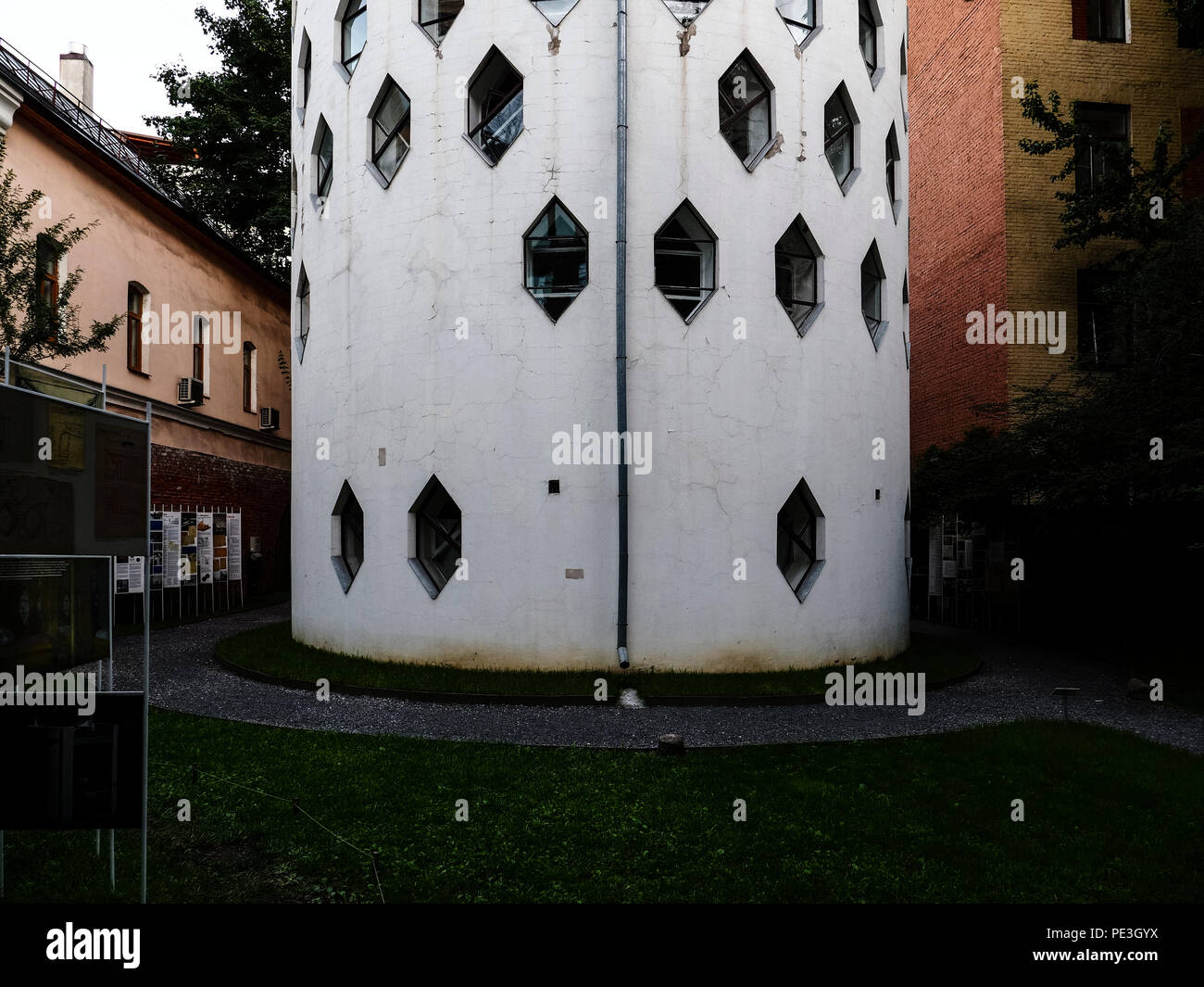 Melnikov house hi-res stock photography and images - Alamy
