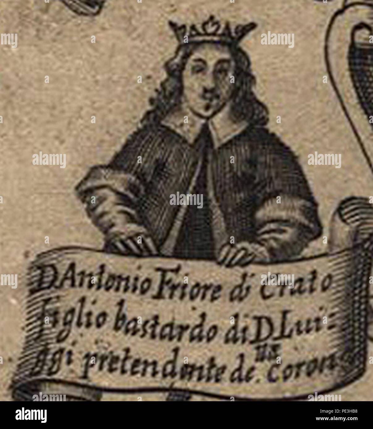 António prior do Crato Stock Photo - Alamy