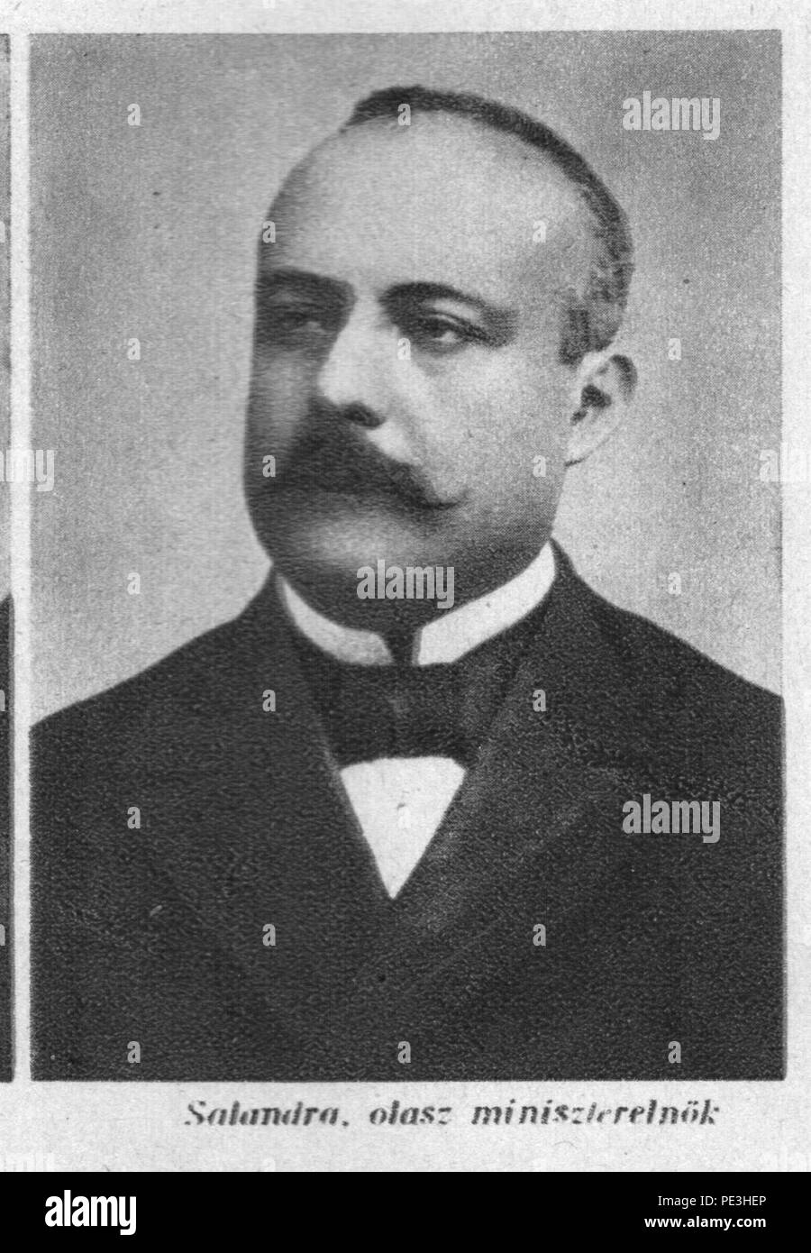 Antonio Salandra (4 Stock Photo - Alamy