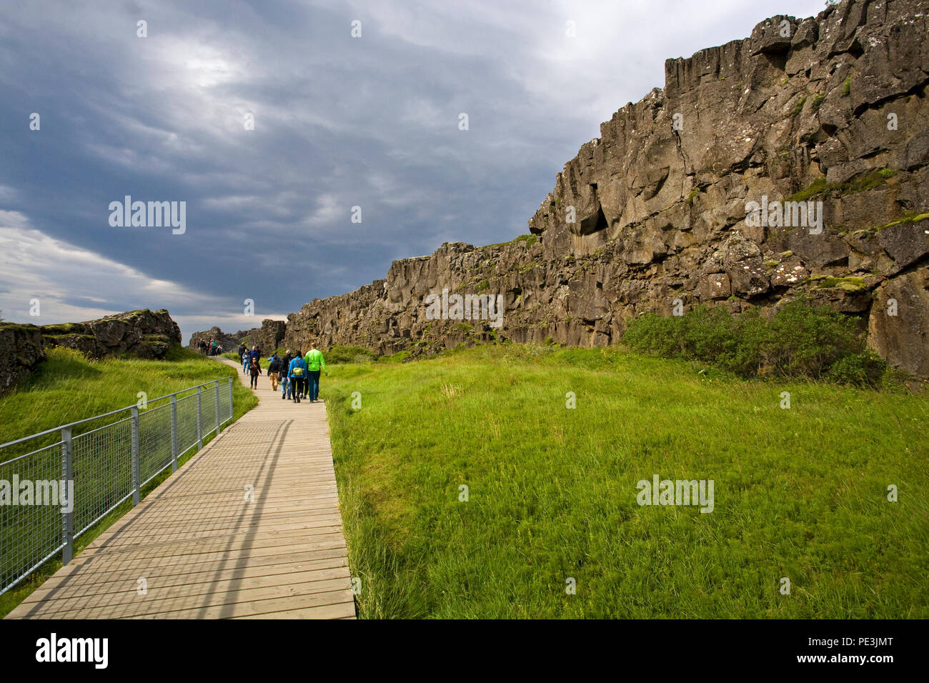 Almannagja gorge hi-res stock photography and images - Alamy