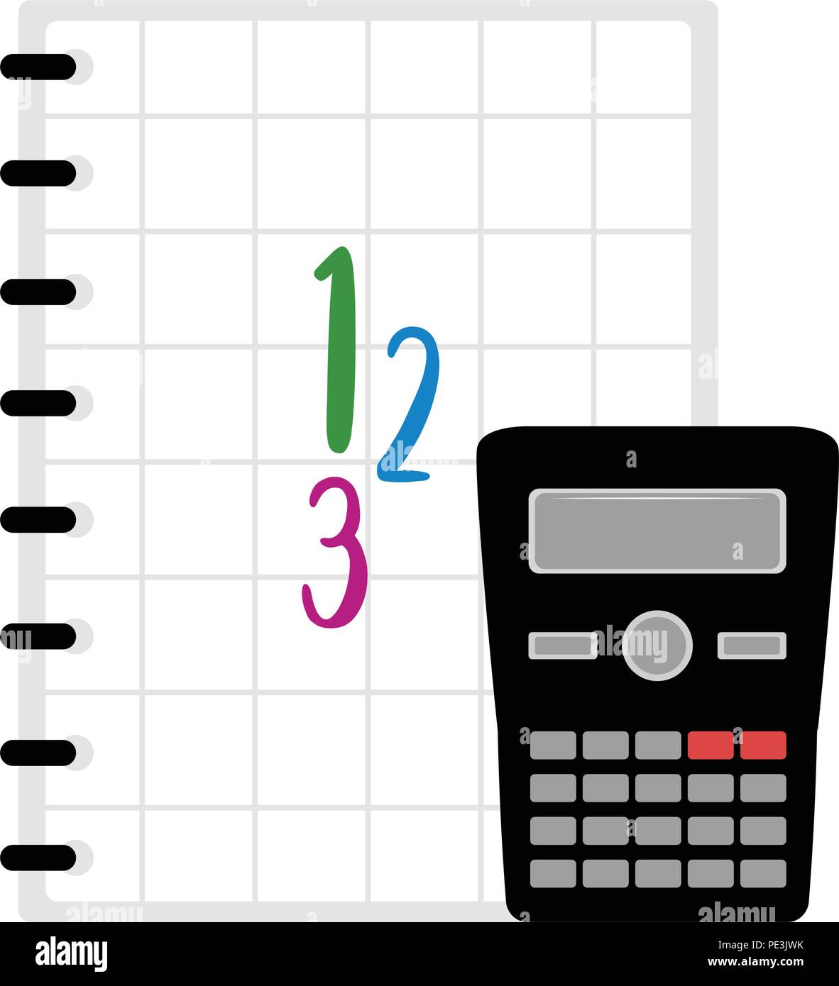 Class calculator Stock Vector Images - Alamy