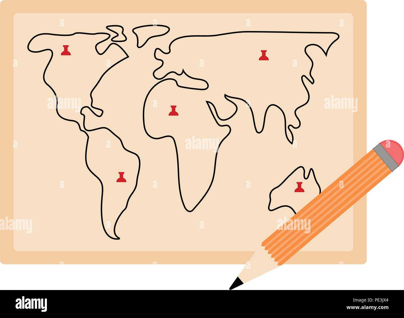 School geography trip Stock Vector Images - Alamy