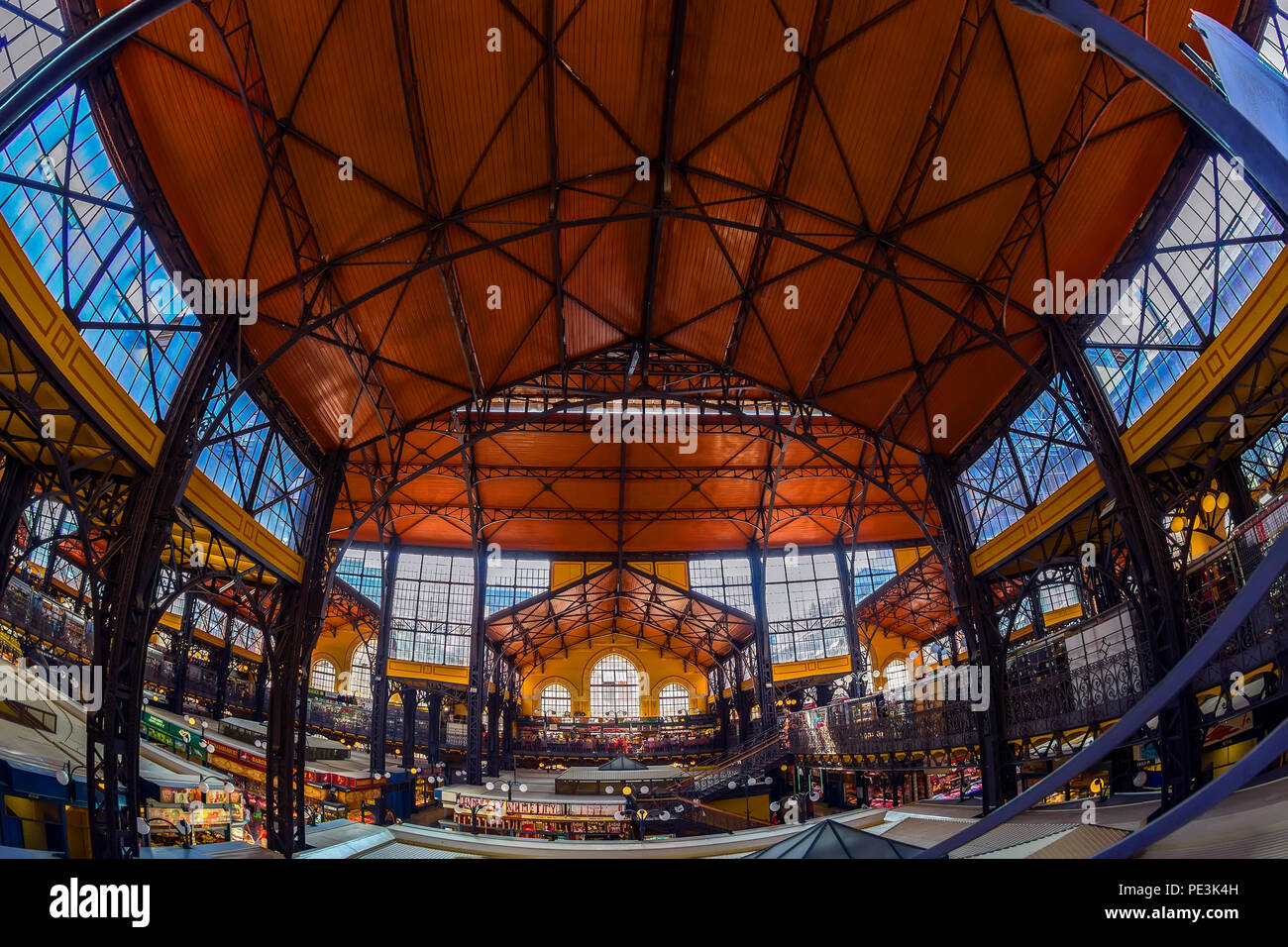 Indoor market glass roof hi-res stock photography and images - Alamy