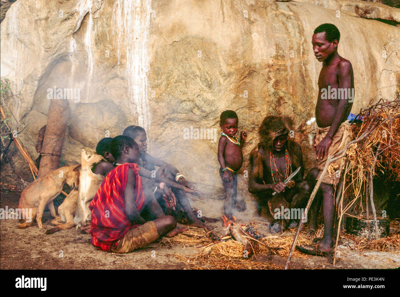 The Hadza people are click-speaking people, hunter gatherers, living in ...