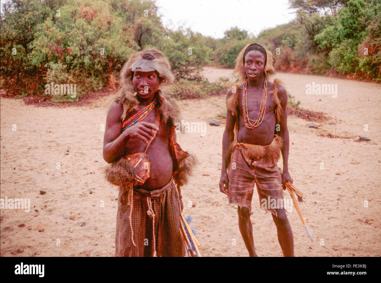 The Hadza people are click-speaking people, hunter gatherers, living in ...