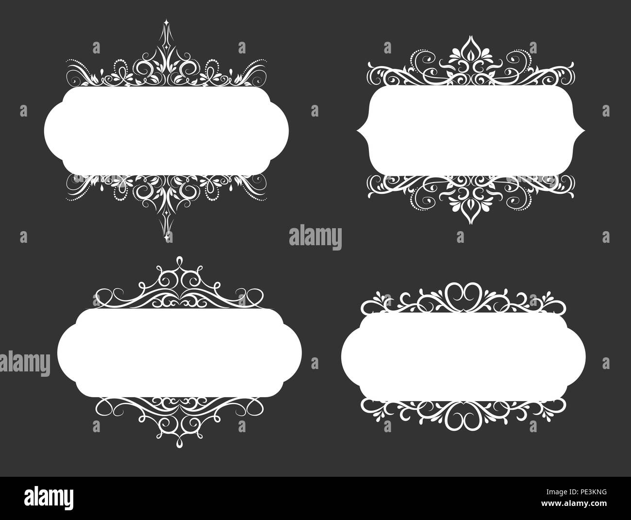 Vector illustration of old style label Stock Vector Image & Art - Alamy
