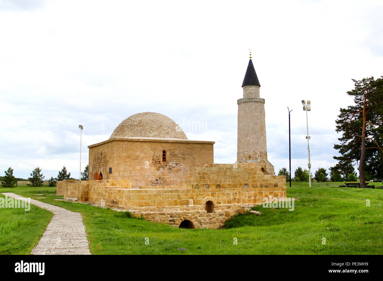 Photo of ancient minarets and temples in Tatarstan Stock Photo - Alamy