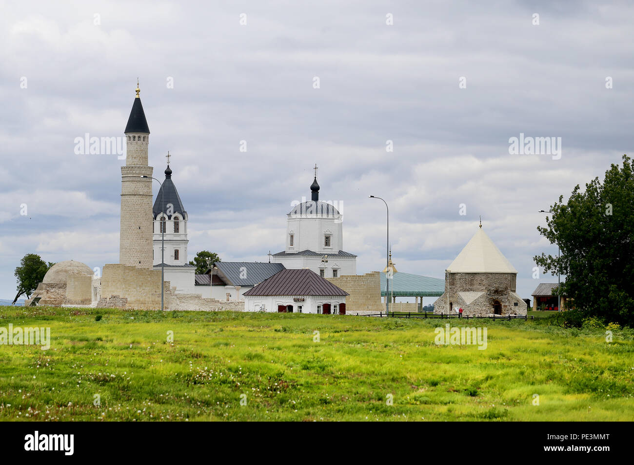 Photo of ancient minarets and temples in Tatarstan Stock Photo - Alamy