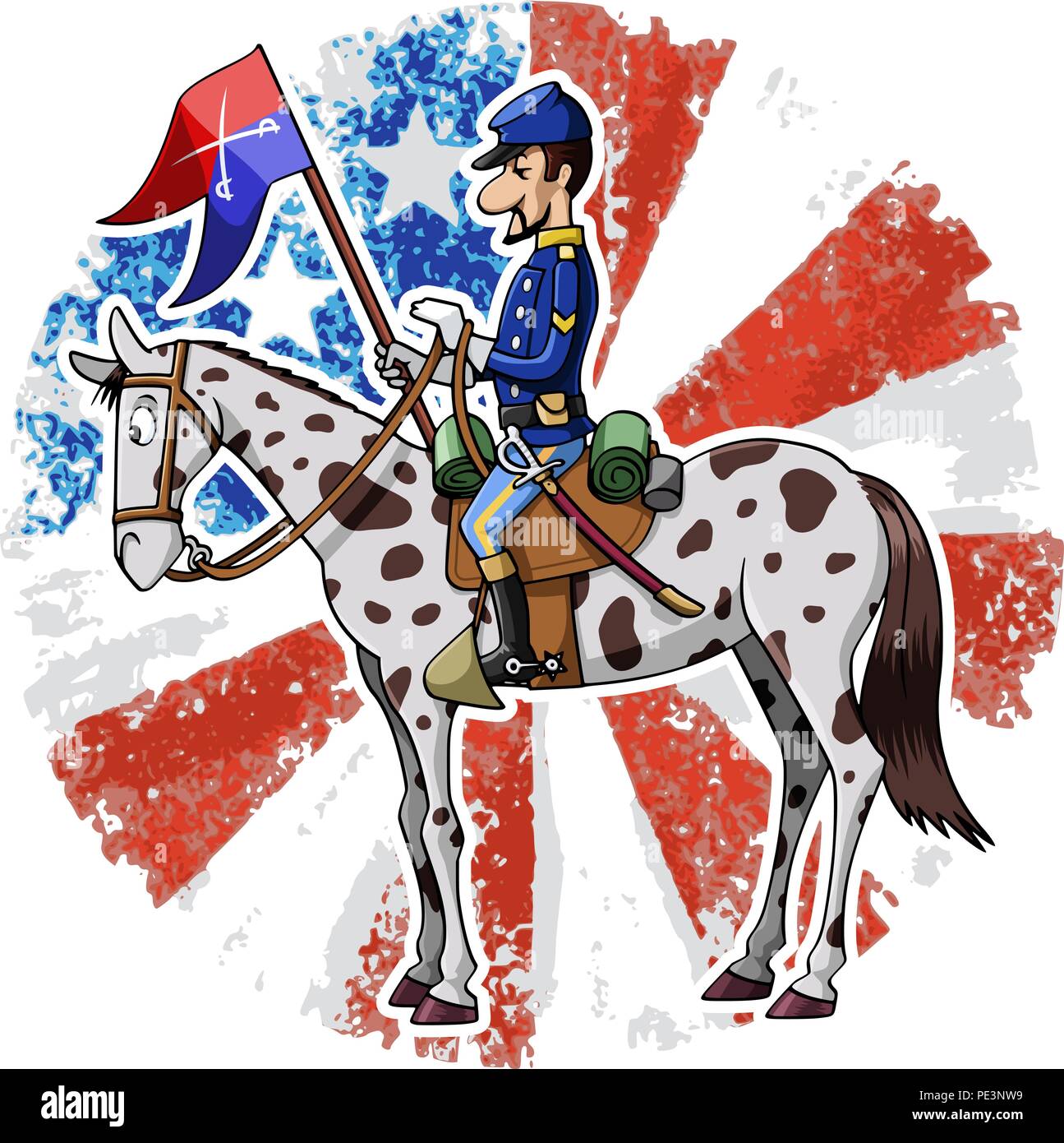 Cavalier cavalry Stock Vector Images - Alamy
