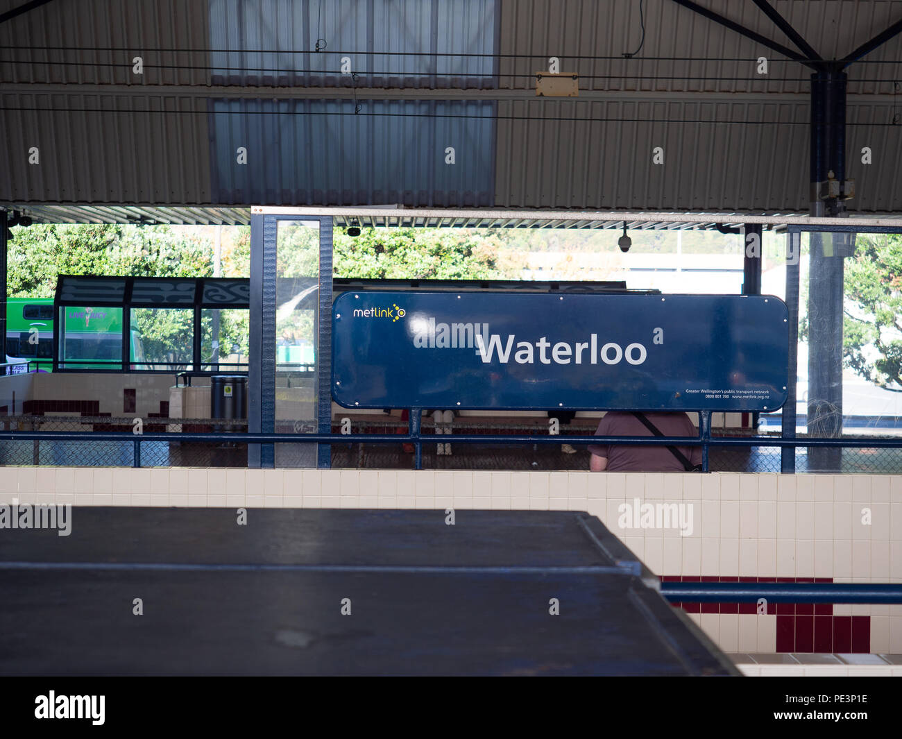 Waterloo station sign hi-res stock photography and images - Alamy