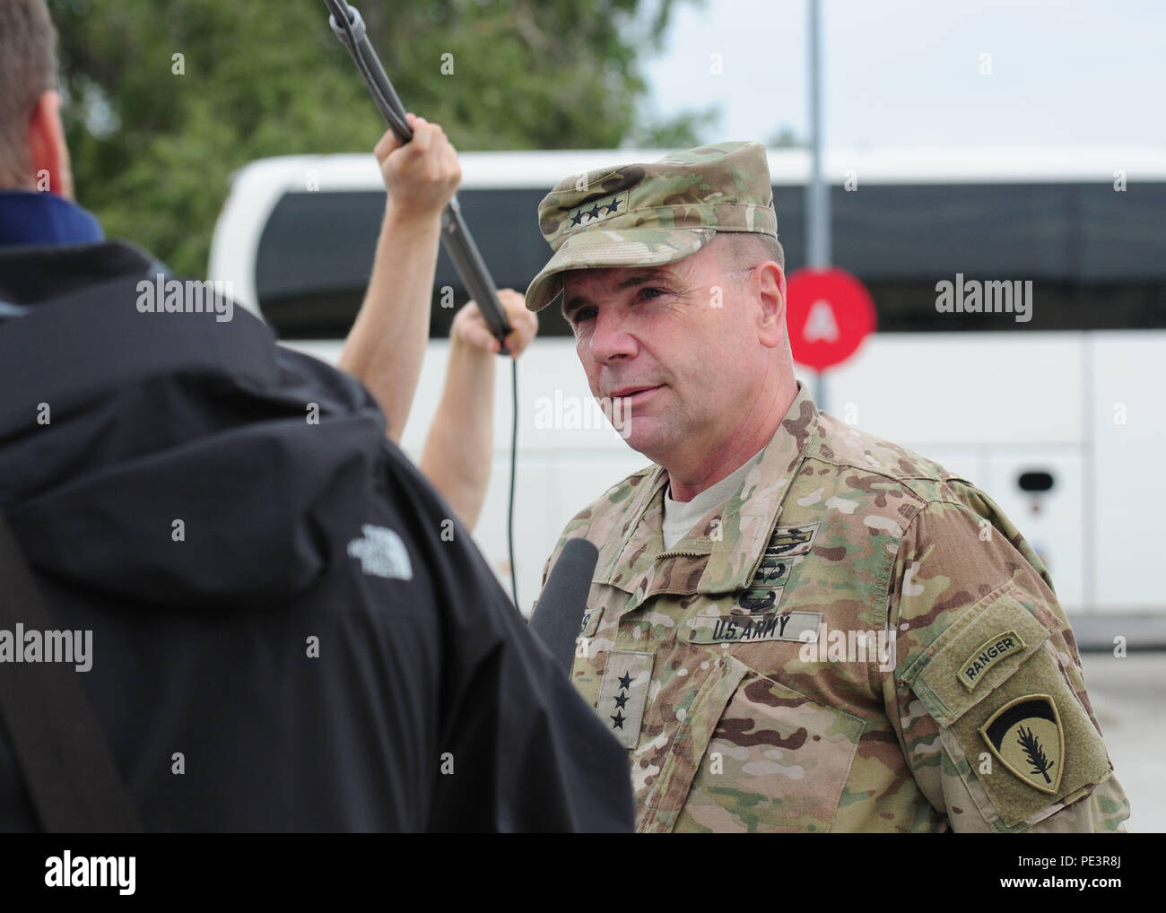 Lt. Gen. Ben Hodges, the commanding general of U.S. Army Europe, speaks ...