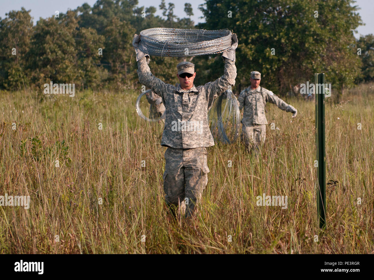 U.S. Army Reserve Cpl. Gary Coggins, combat engineer, 348th Engineer ...