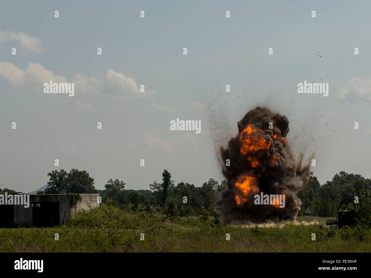 Cratering charge hi-res stock photography and images - Alamy