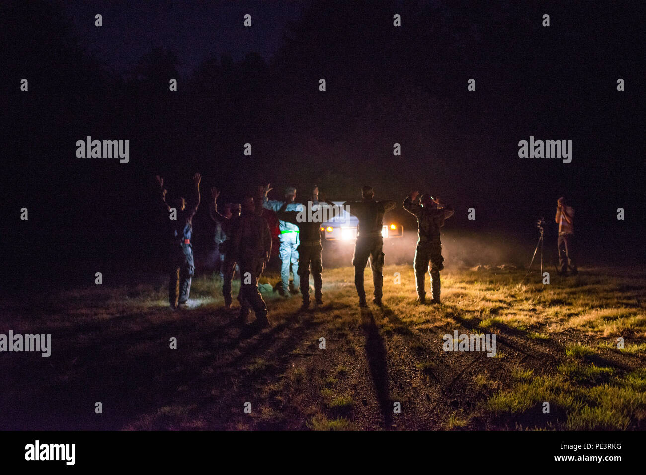 U.S. Army Reserve combat engineers from 402nd Engineer Company (Sapper ...