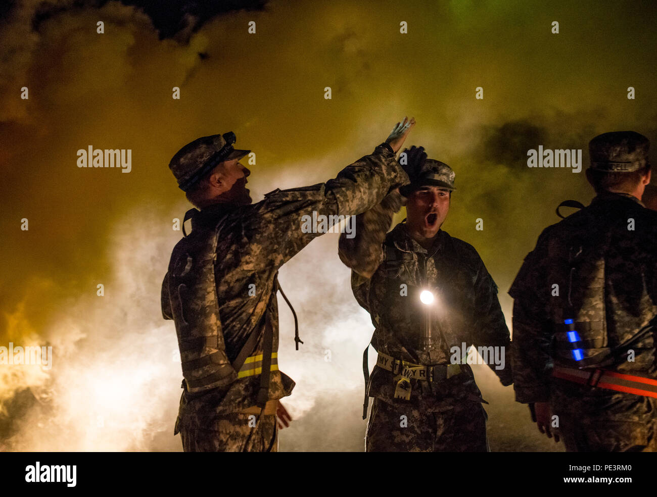 U.S. Army Reserve combat engineer teams from the 309th Engineer Company ...