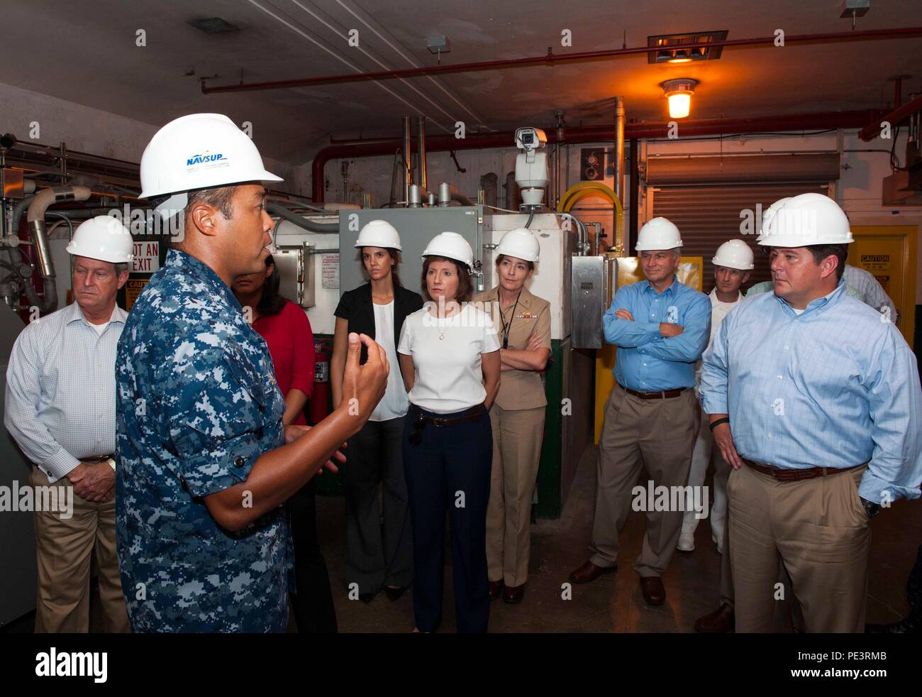 150901-N-ON468-038 PEARL HARBOR (Sept. 1, 2015) Capt. Ken Epps, second ...