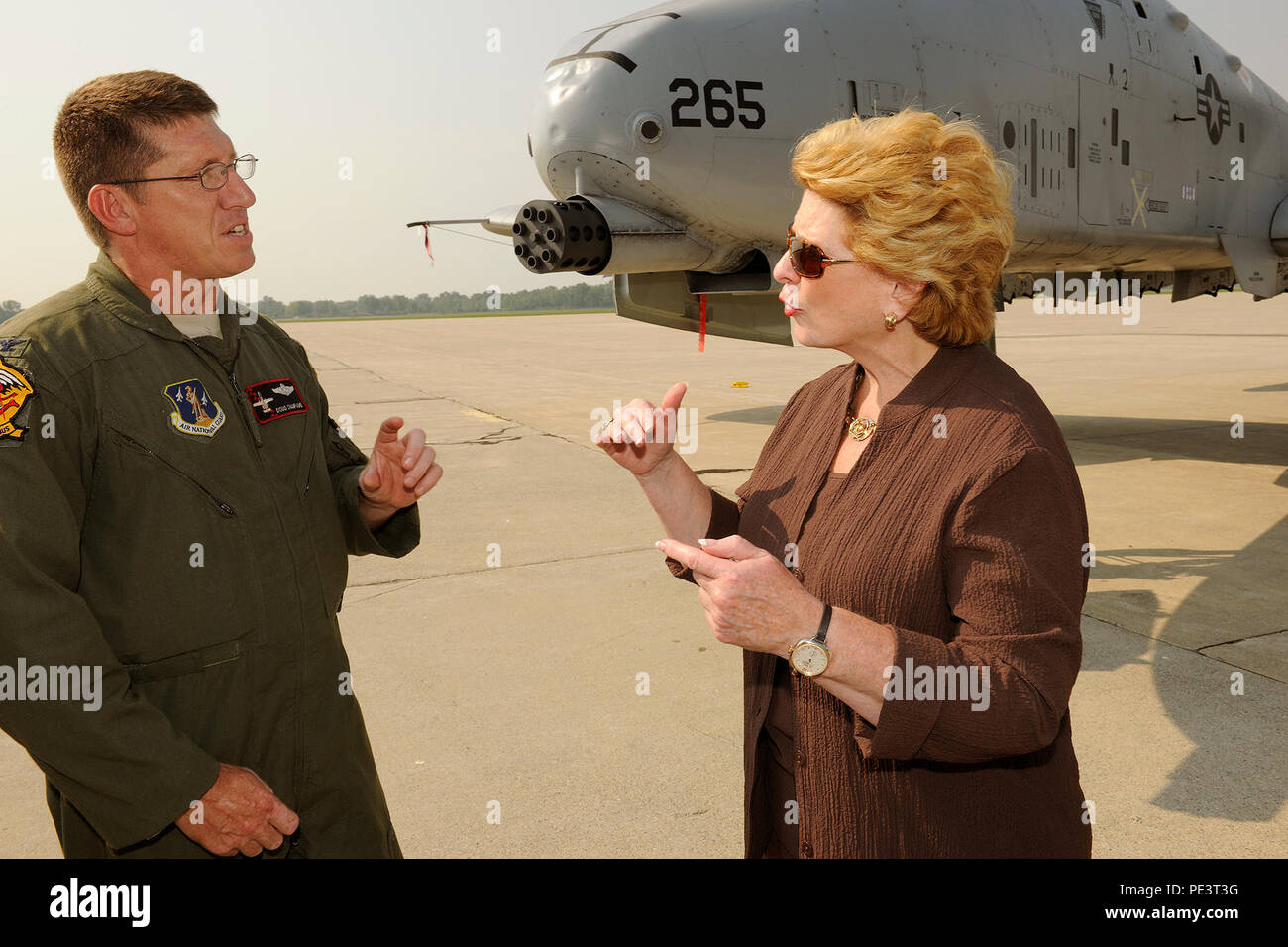 Col. Douglas Champagne, commander of the 127th Operations Group and an ...