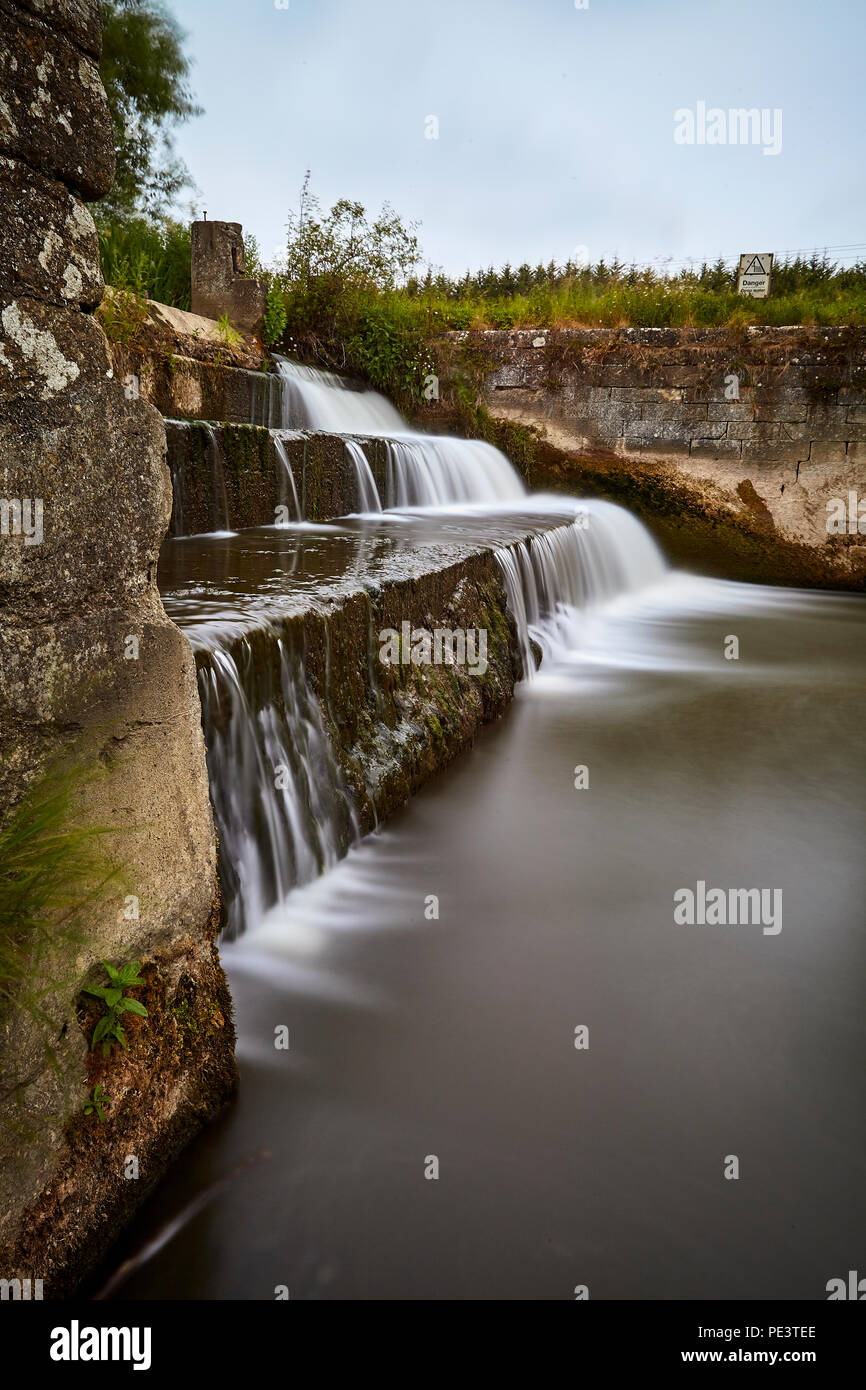 Bedale harbour, Bedale Beck, Bedale.North Yorkshire. U.K Stock Photo ...