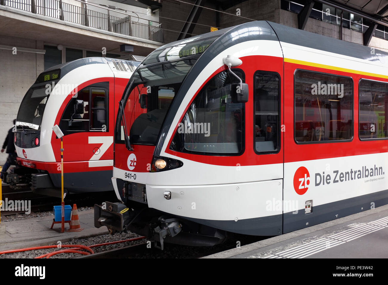 Luzern rail station hi-res stock photography and images - Alamy