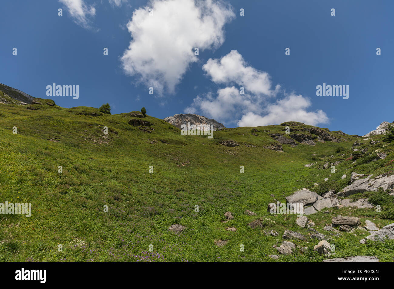 Gemmi pass trail hi-res stock photography and images - Alamy