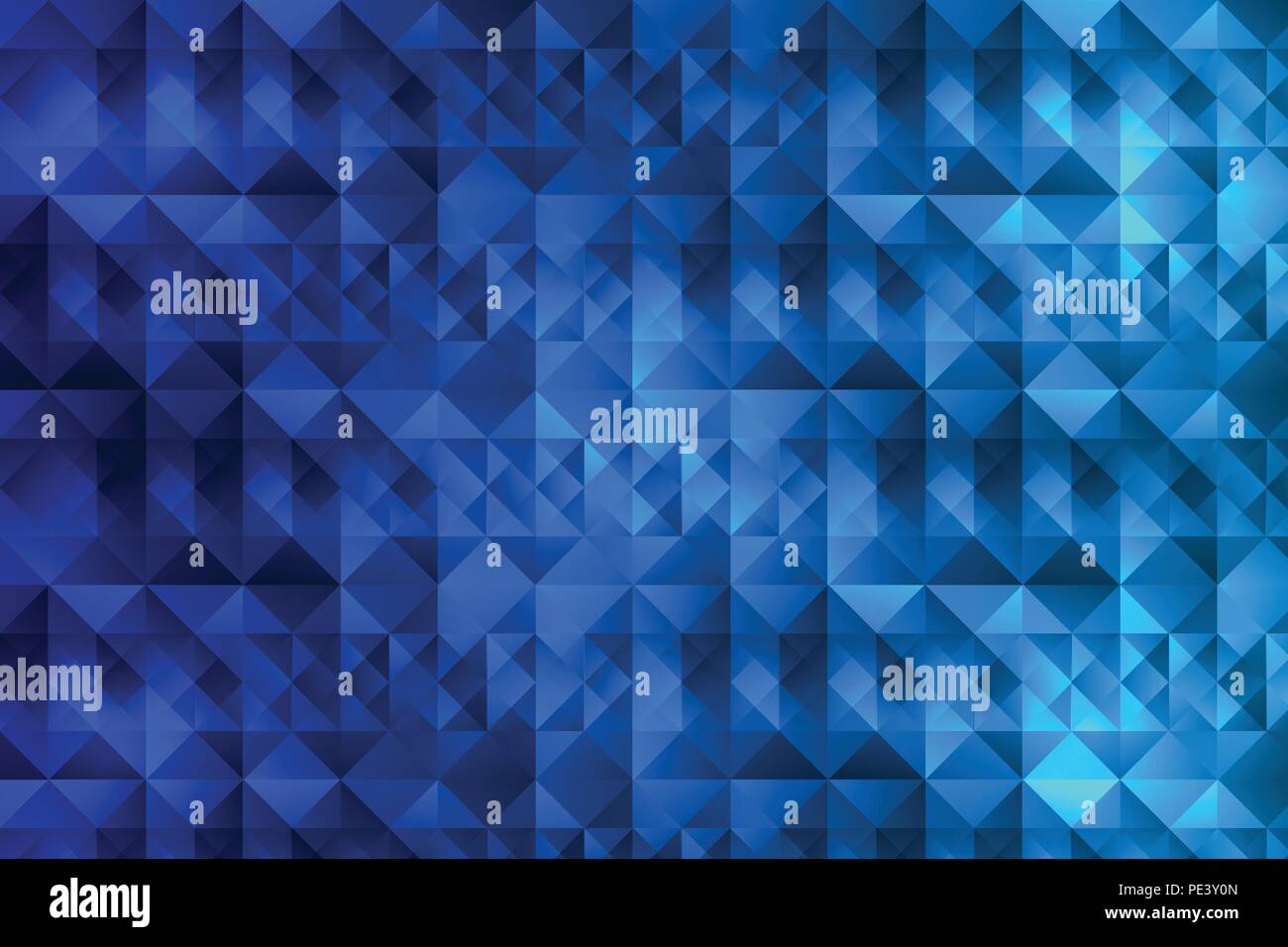 blue triangle and hexagon background Stock Vector Image & Art - Alamy
