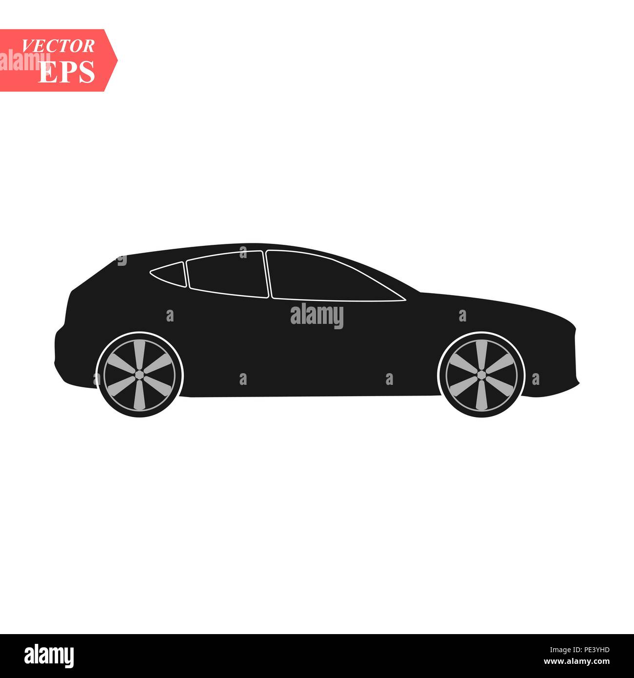 Super car design concept. Unique modern realistic art. Generic luxury ...