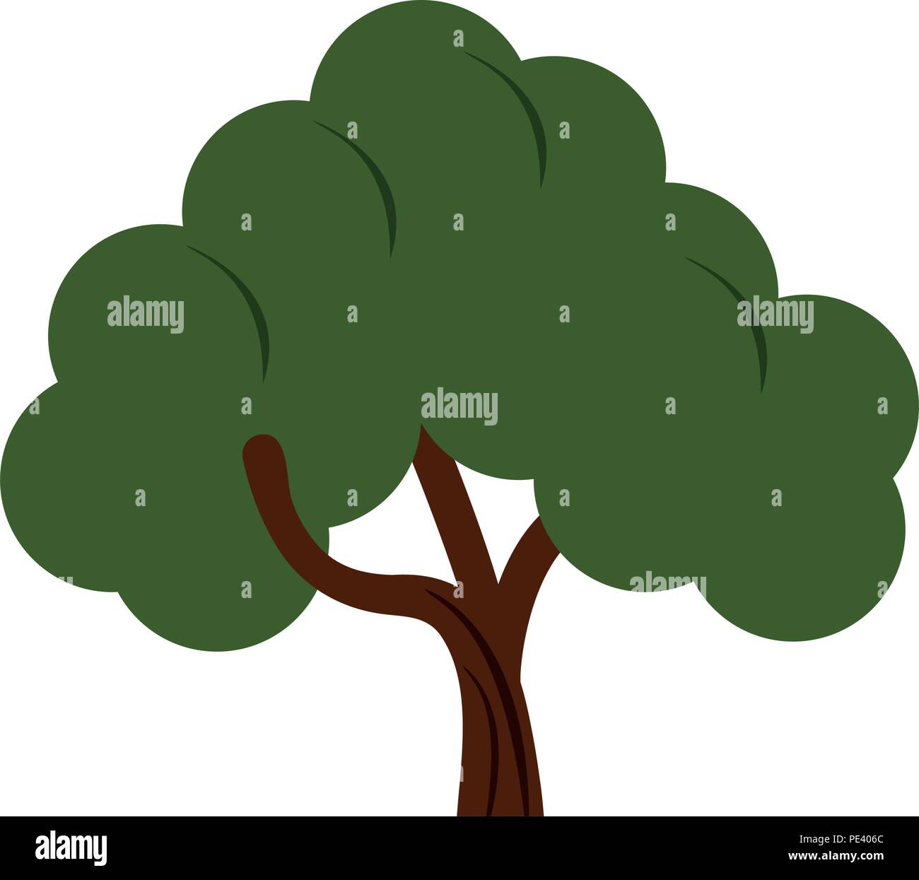 Tree nature symbol Stock Vector Image & Art - Alamy