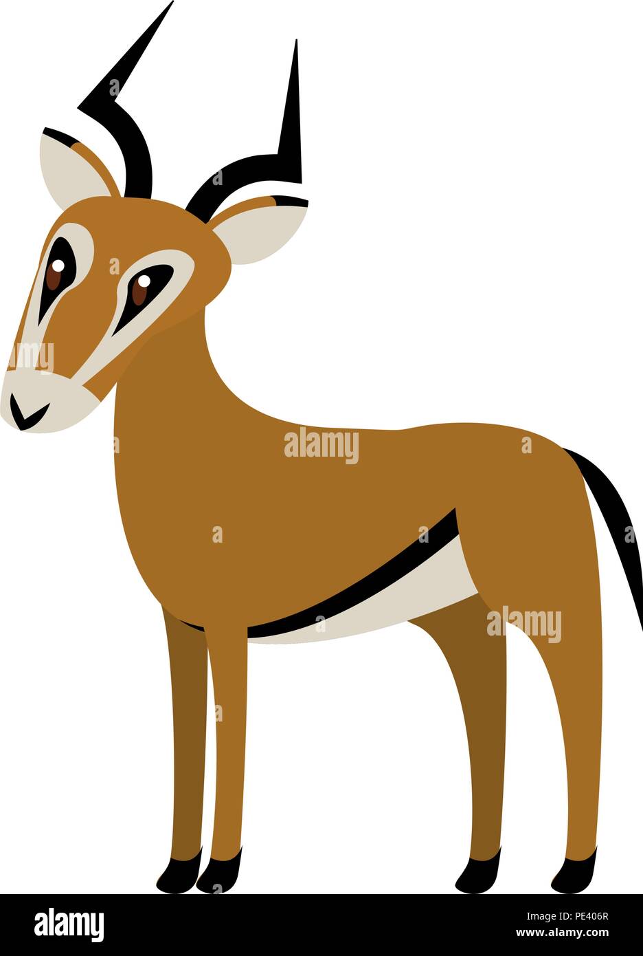 Funny antelope Cut Out Stock Images & Pictures - Alamy