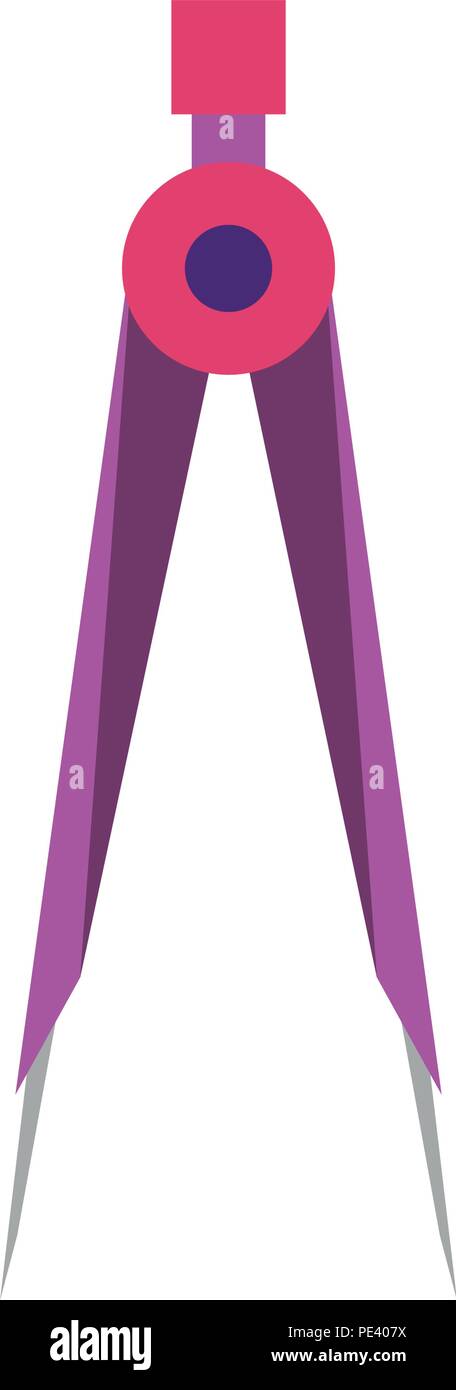 Geometric compass utensil Stock Vector Image & Art - Alamy