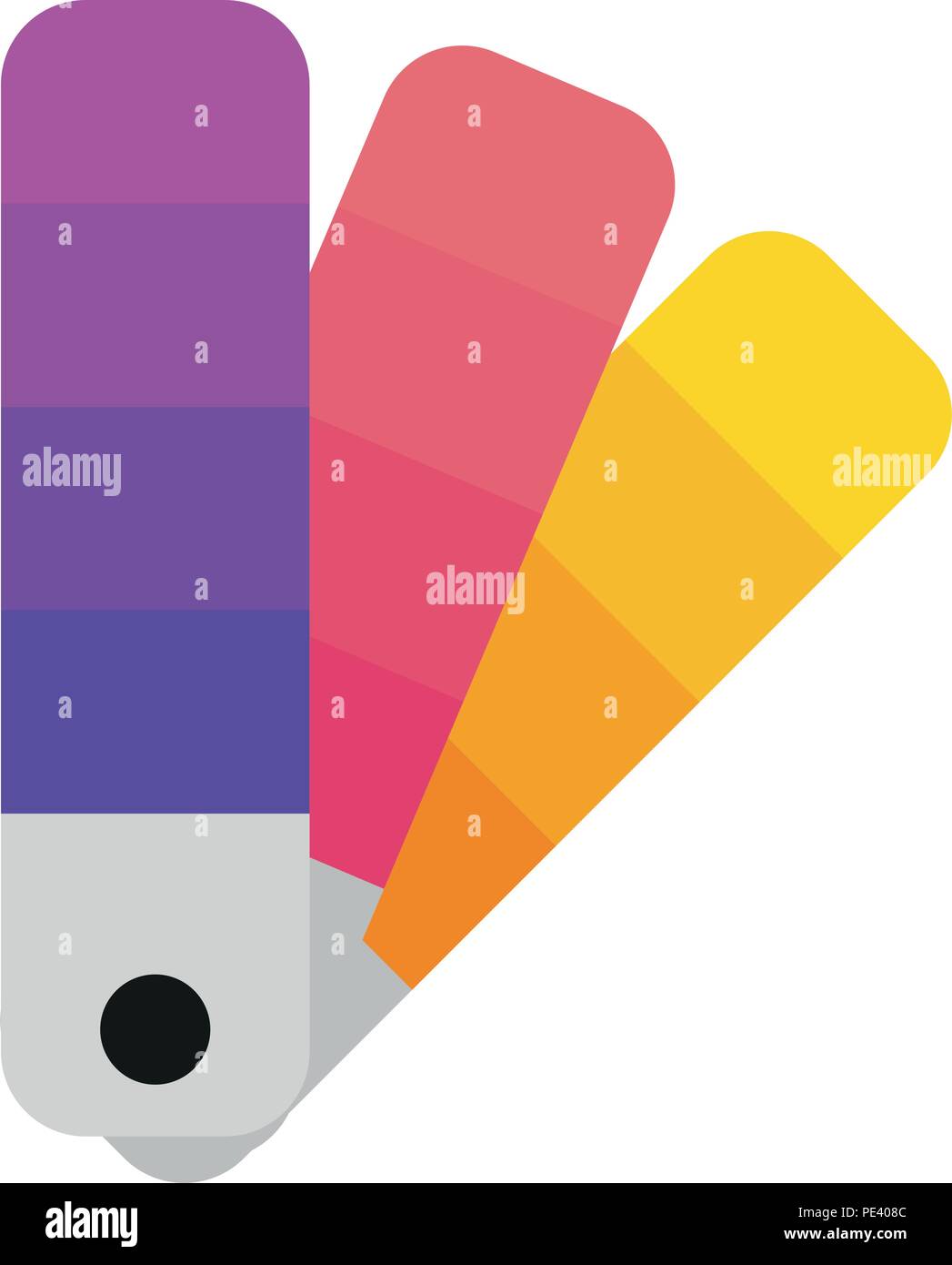 Colors palettes isolated Stock Vector Image & Art - Alamy