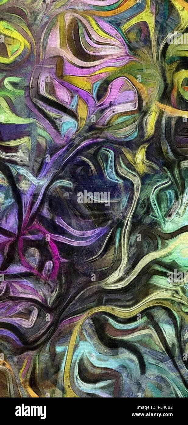 Oil flow lines hi-res stock photography and images - Alamy