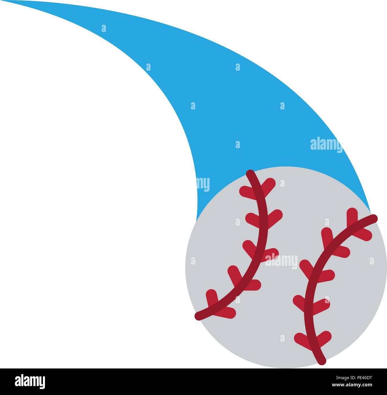 Baseball ball cartoon Stock Vector Image & Art - Alamy