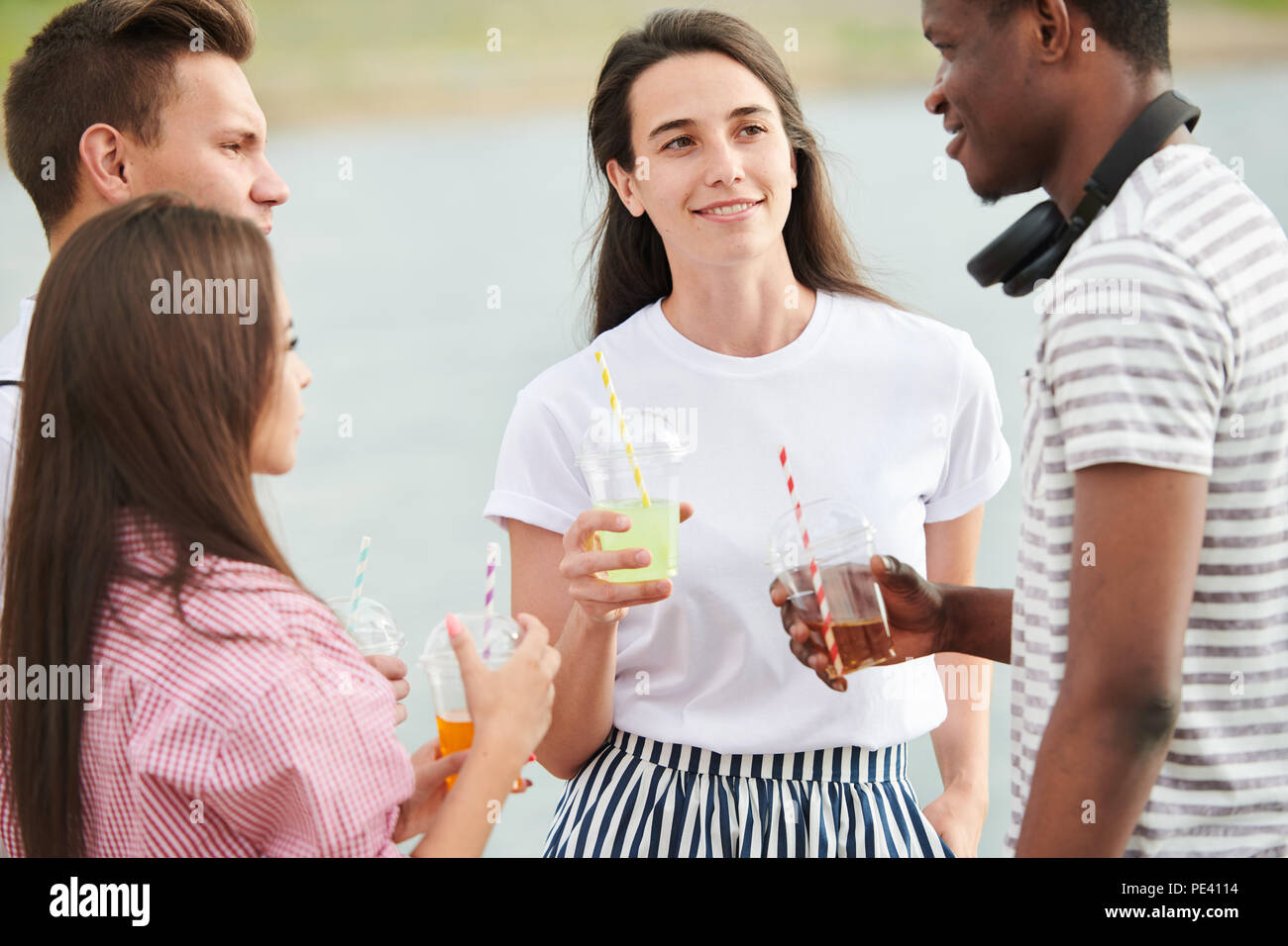 People at party Stock Photo - Alamy