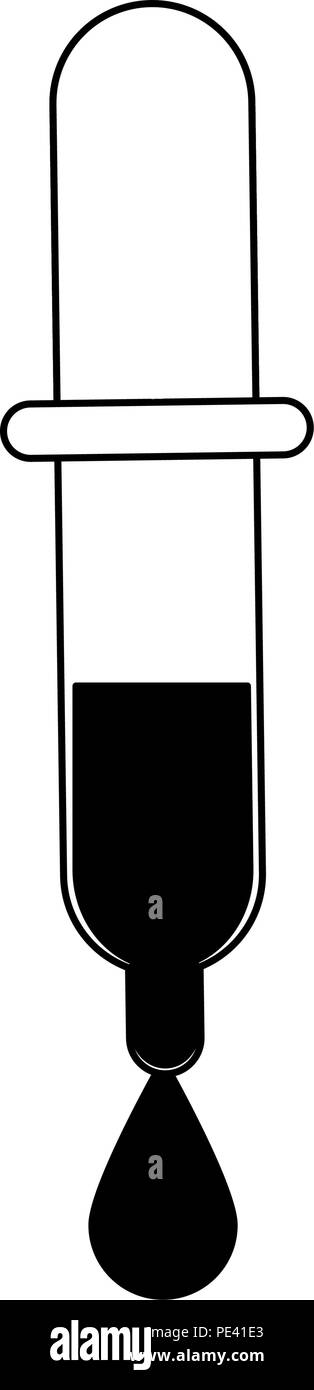 Color dropper symbol in black and white Stock Vector Image & Art - Alamy