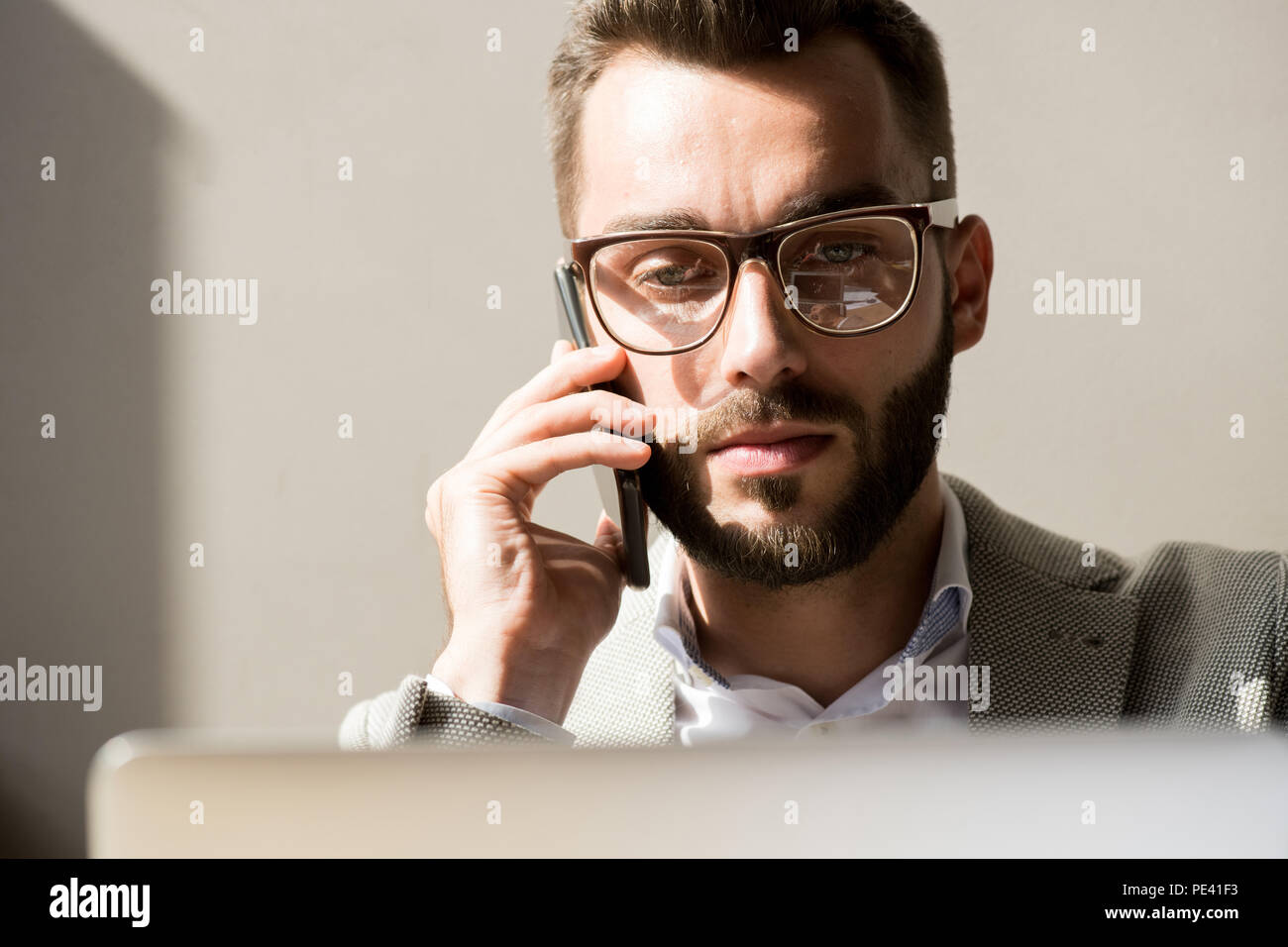 Manager busy hi-res stock photography and images - Alamy