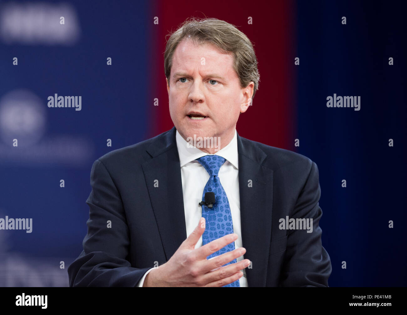 Don McGahn, White House Counsel, at the Conservative Political Action ...