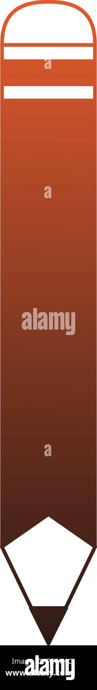 Wooden pencil cartoon red lines Stock Vector Image & Art - Alamy