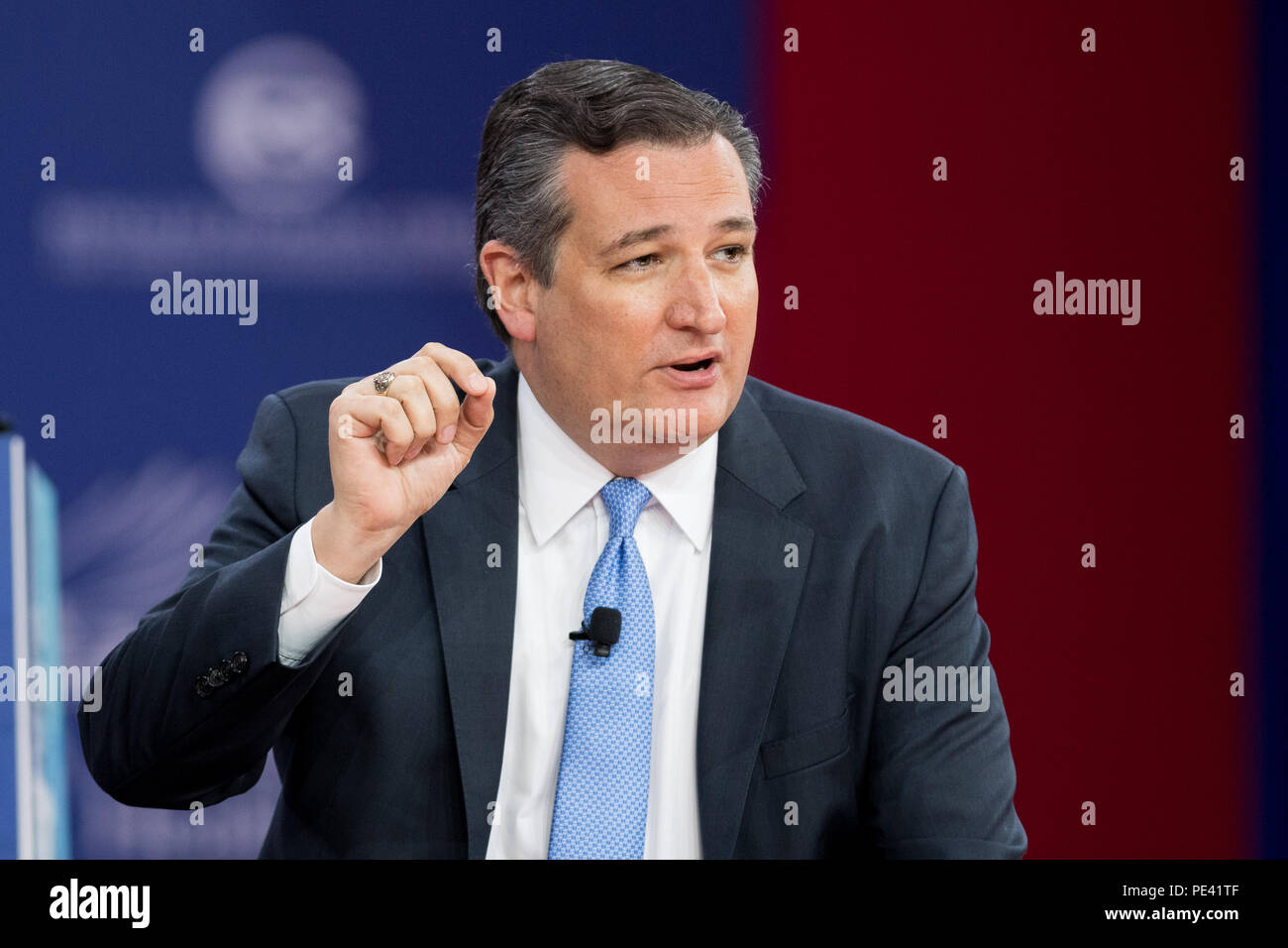 Ted Cruz, United States Senator from Texas (R), at the Conservative ...