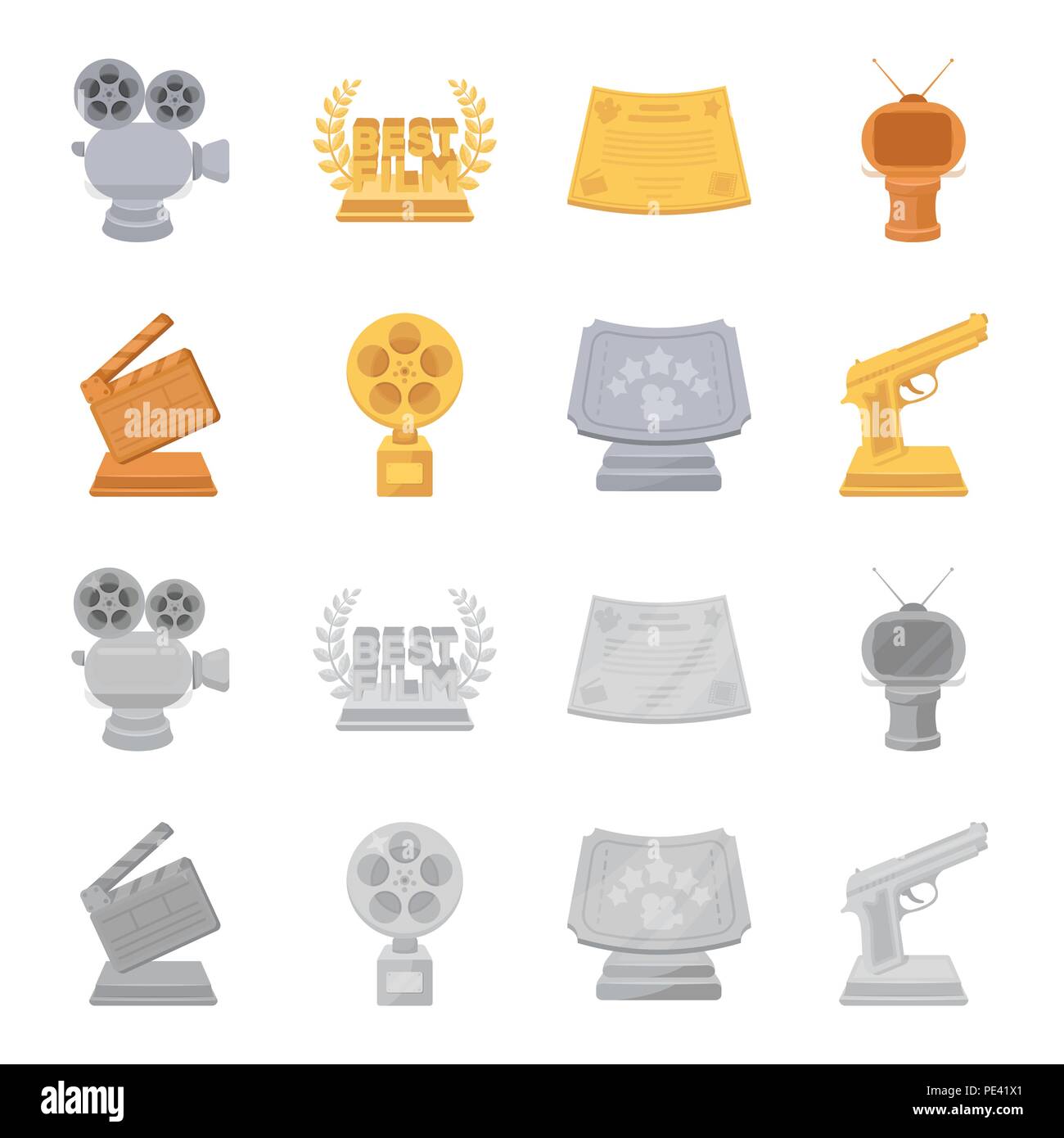 Gold pistol, silver prize for the best supporting role and other prizes ...