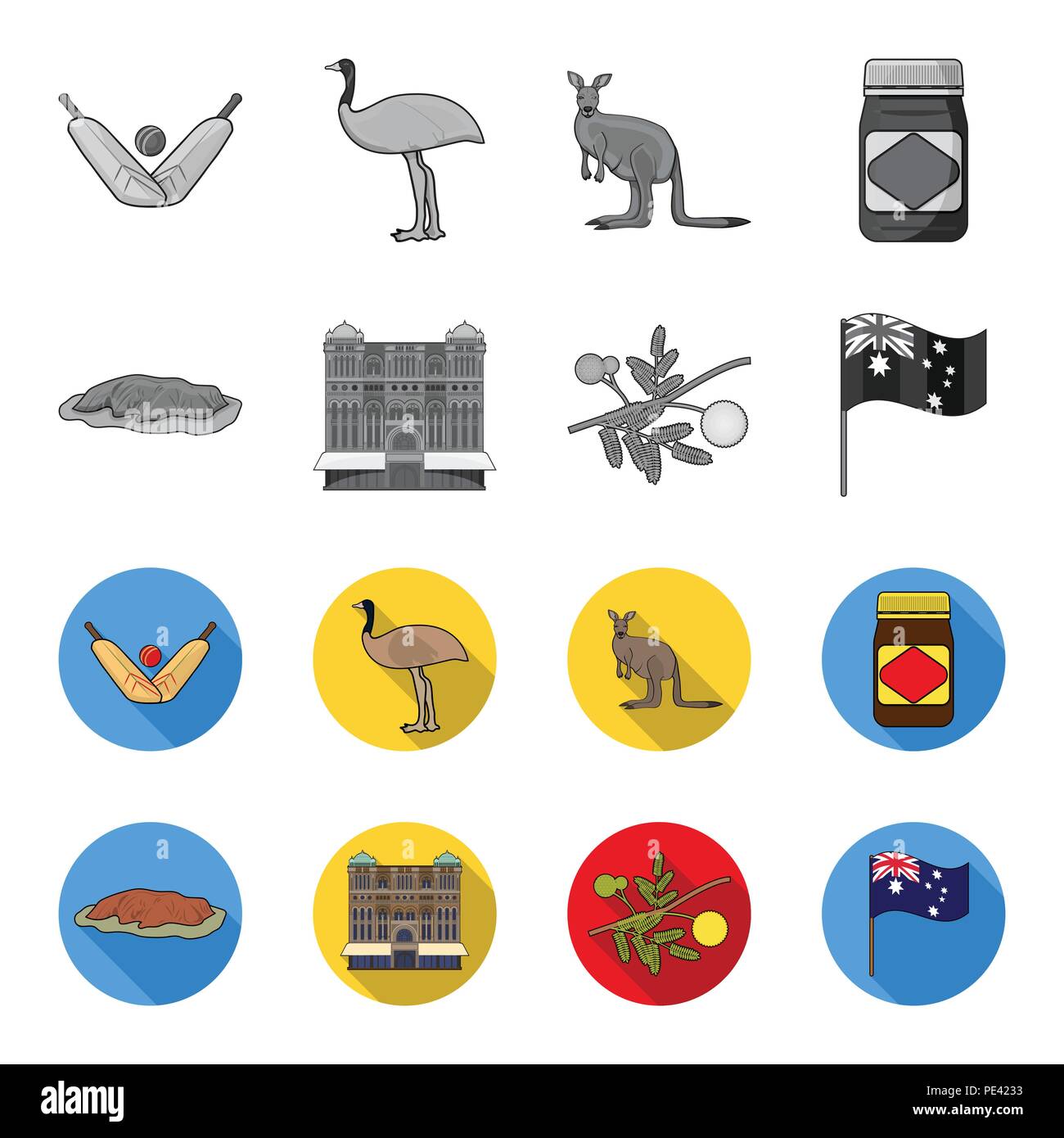 Uluru bird Stock Vector Images - Alamy