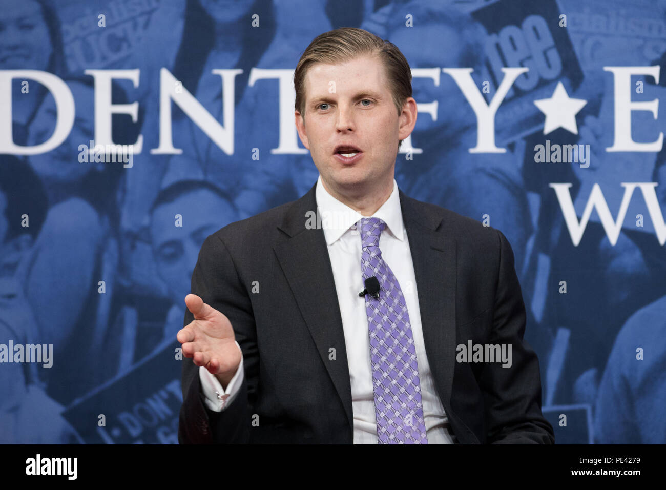 Eric Trump at the Conservative Political Action Conference (CPAC ...