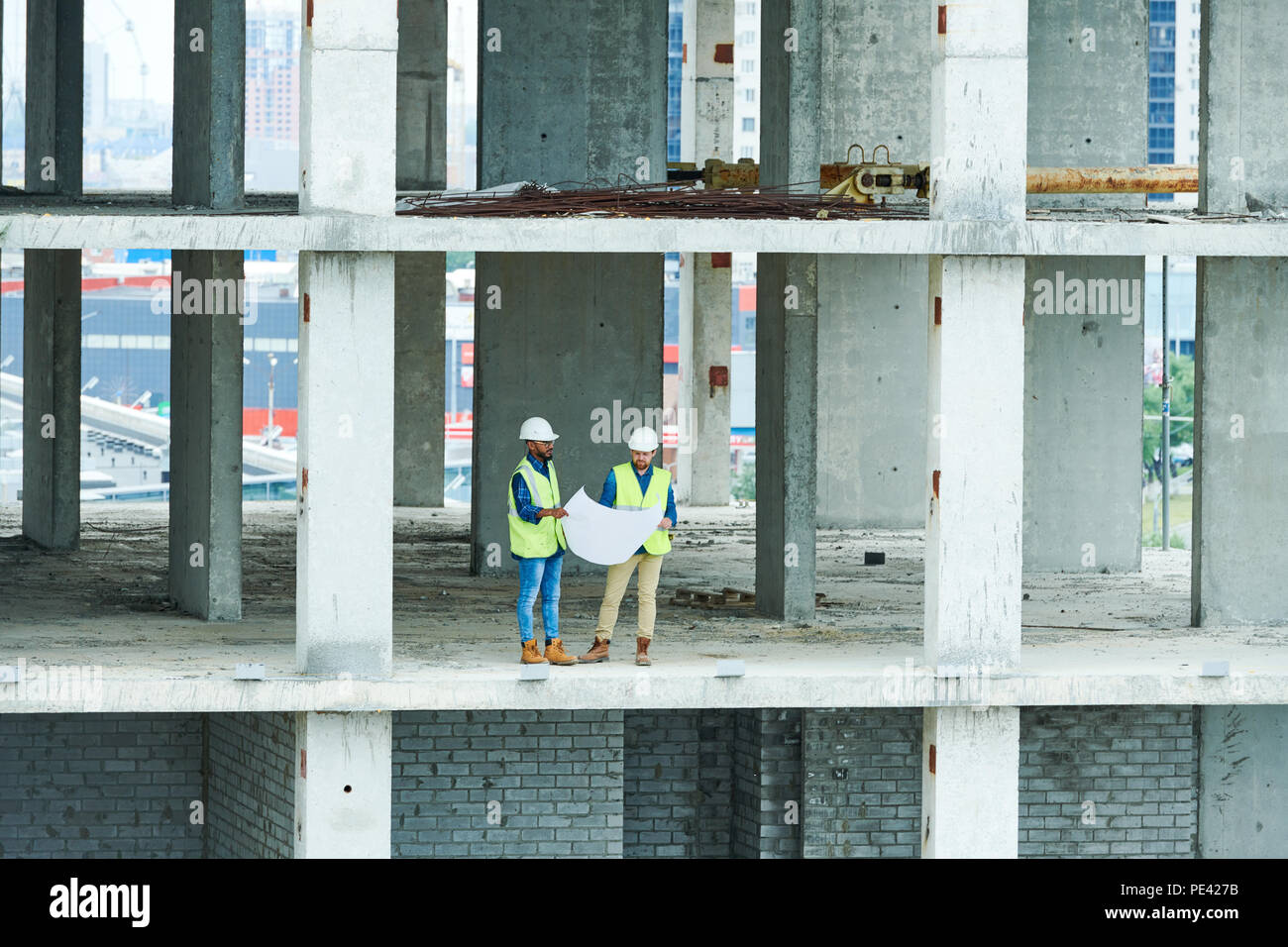 Construction team concrete hi-res stock photography and images - Alamy