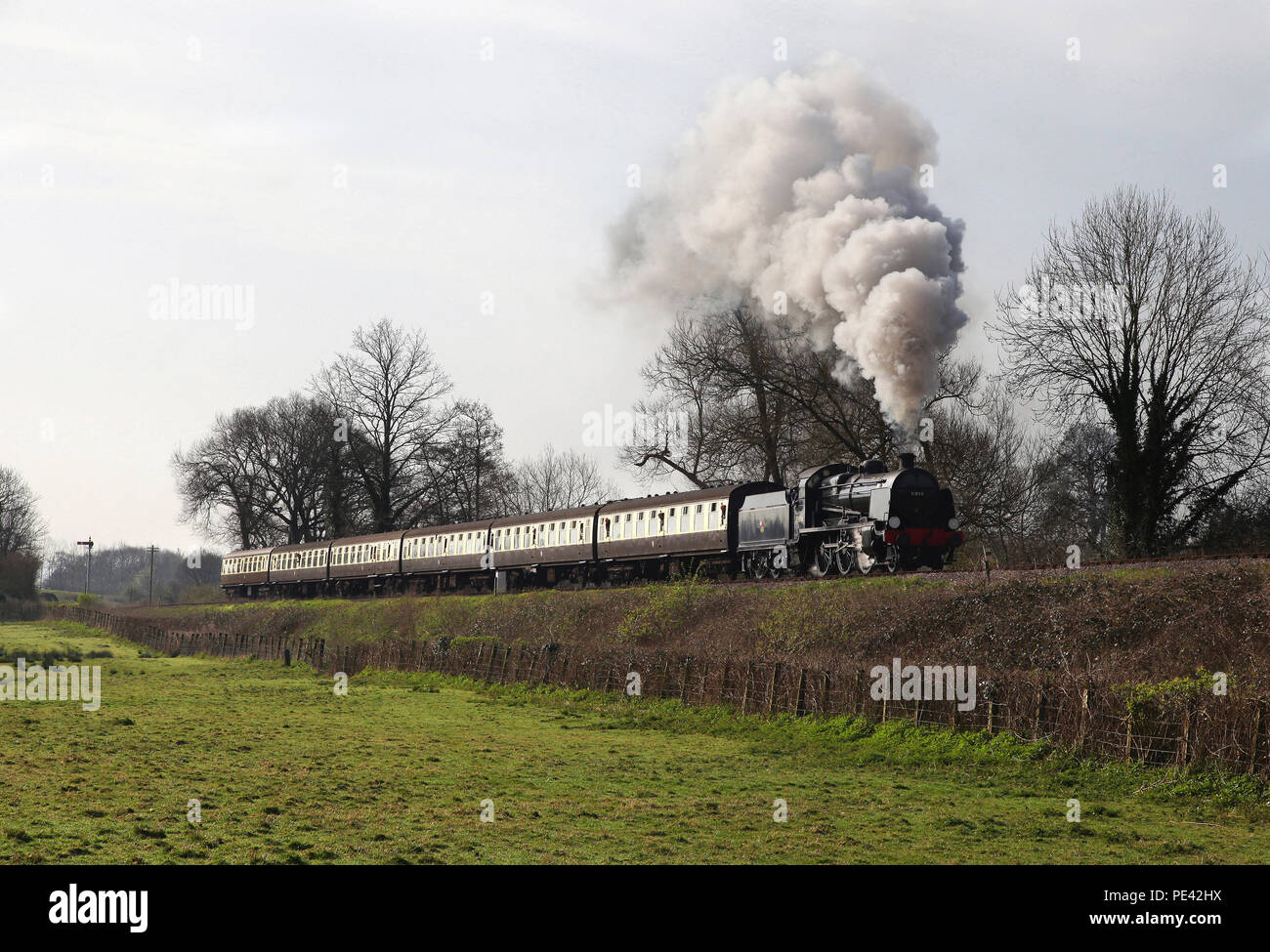 Minehead uk steam locomotive train trains hi-res stock photography and images - Alamy