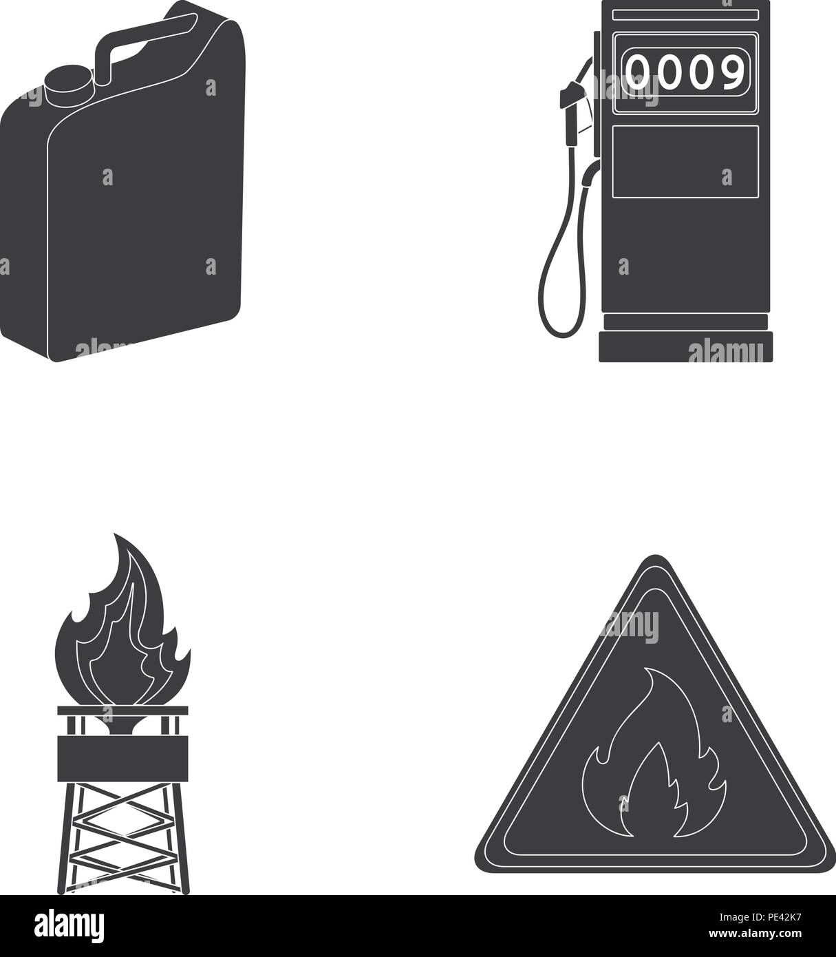 black,canister,capacity,collection,flame. fire,forgasoline,gas,gasoline ...