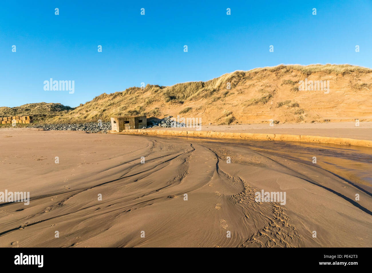 Bunker beach hi-res stock photography and images - Alamy