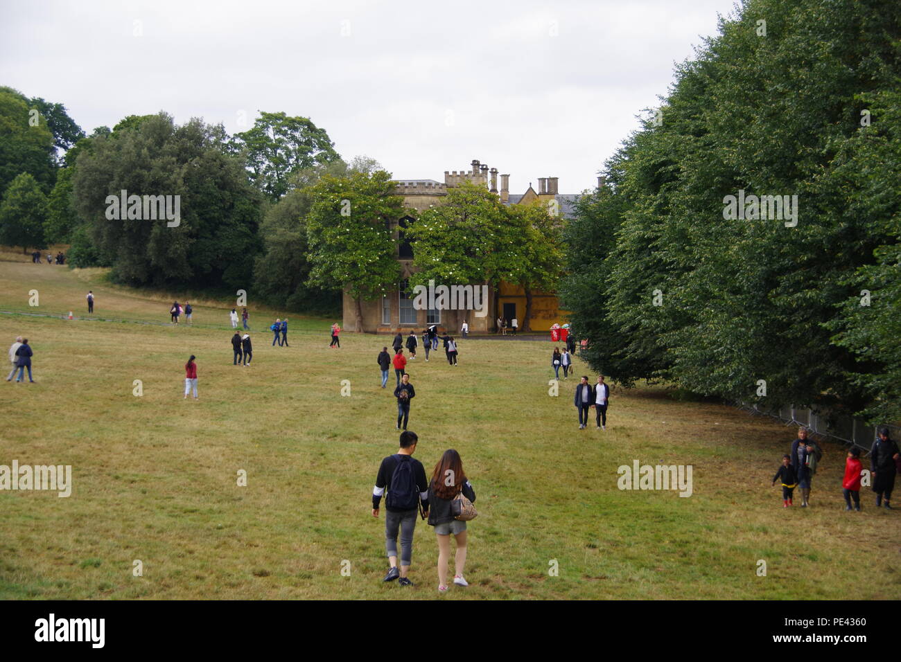 Ashton Court Mansion, Bristol Balloon Fiesta, August 2018, UK Stock ...