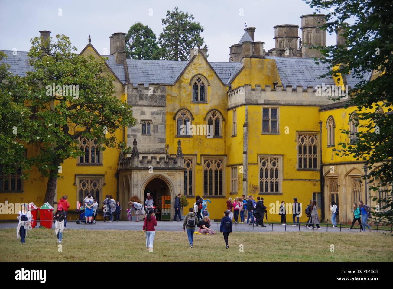Ashton Court Mansion, Bristol Balloon Fiesta, August 2018, UK Stock ...