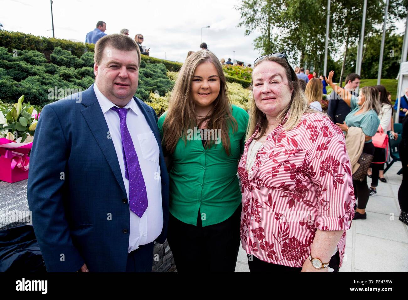 Omagh bomb survivors Gary McGillion (left)and wife and fellow survivor ...