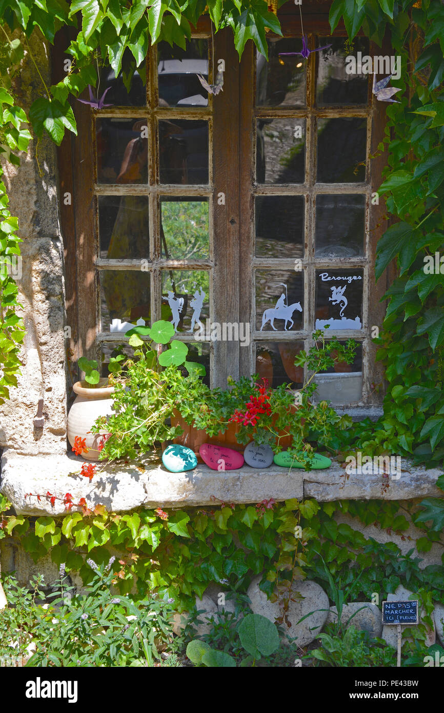 The pretty village of Perouges in the south of France Stock Photo - Alamy
